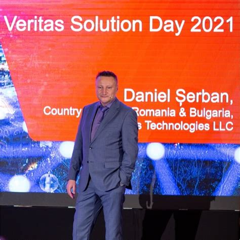 Daniel Serban Enterprise Account Manager Romania And Bulgaria Veritas