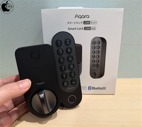 Aqaraのappleホームキー対応スマートドアロック「aqaraスマートロックj200シングルロックセット」を試す アクセサリ