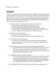 Networks Assignment Final Pdf Networks Assignment QUESTION ONE A User Tom Is