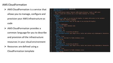 overview of aws cloud formation quick deep dive training cloud is