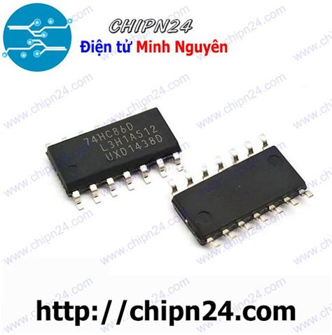 sop ic dán 7486 74hc86 sop 14 hàng tốt smd cổng xor đầu vào 74ls86