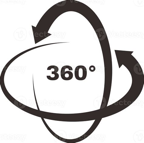 360 Degrees Icon 28636136 Png