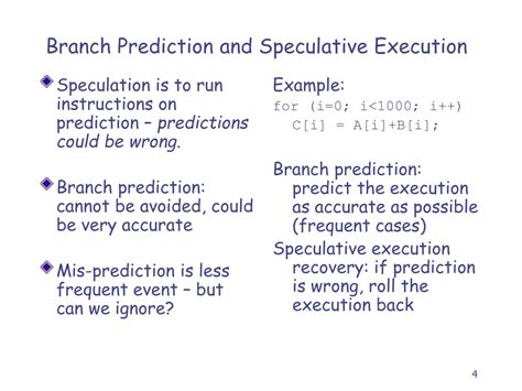 Ppt Lecture 7 Speculative Execution And Recovery Powerpoint Presentation Id9394559