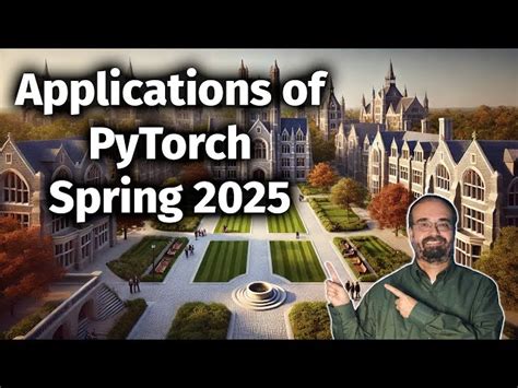 Free Video Applications Of Deep Neural Networks With Pytorch Module