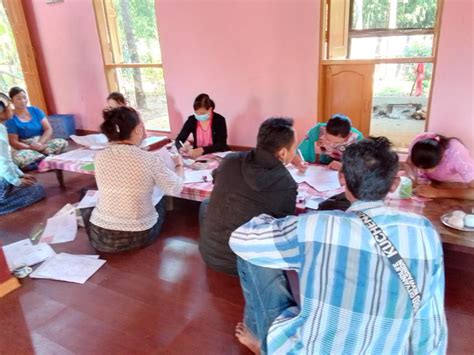 ဘီးလင်းမြို့နယ်၌ ပန်းခင်းစီမံချက်ဖြင့် အိမ်ထောင်စုလူဦးရေစာရင်းနှင့