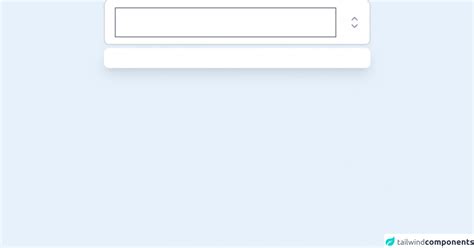 Tailwind Css And Alpinejs Custom Select Input Selects