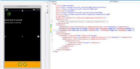 Xaml Windows Phone Is Not Showing Fontweight To Light On Device Stack Overflow