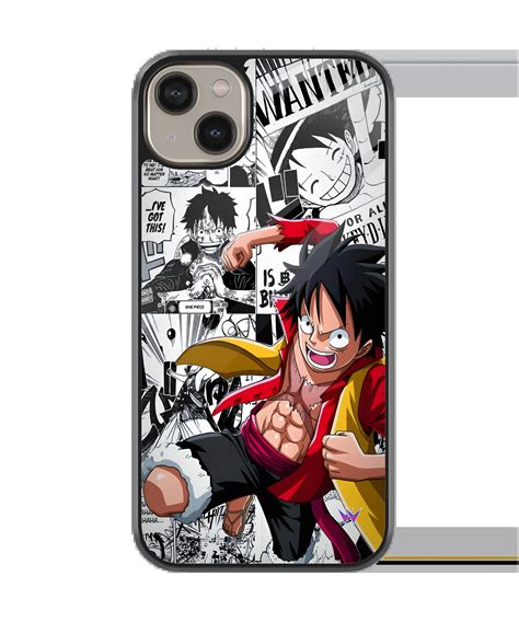 Luffy Wanted Glass Case Wrapstore
