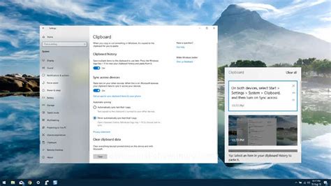How To Enable Clipboard History And Sync Your Clipboard Across Devices On Windows 10