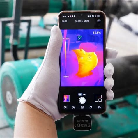 Mobile Phone Thermal Imager Infrared Camera Infrared Thermal Imager Pcb Circuit Fault Testing