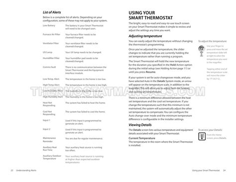Ecobee Smart Thermostat Thermostat User Manual