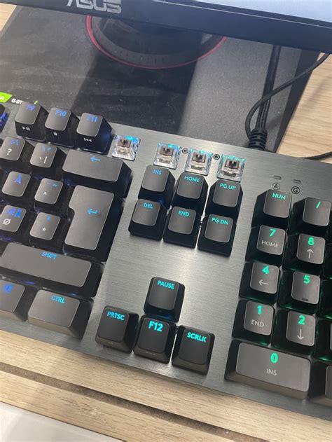 some dude messed up some of the keys in this store r keyboards