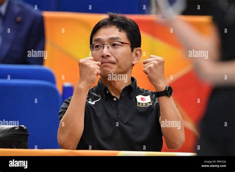 Kazuhiro Obara Jpn October 3 2018 Volleyball Fivb Volleyball