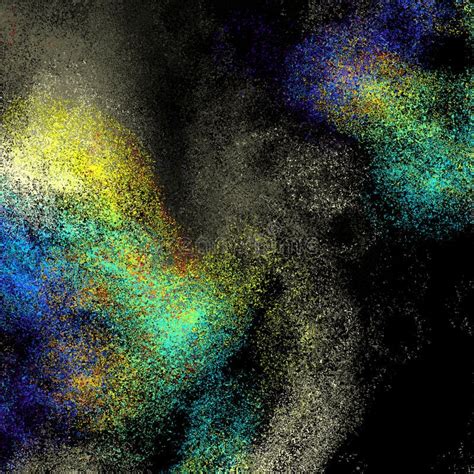 Abstract Grainy Gradient Background Noise Texture Effect Summer Poster Design Stock Image