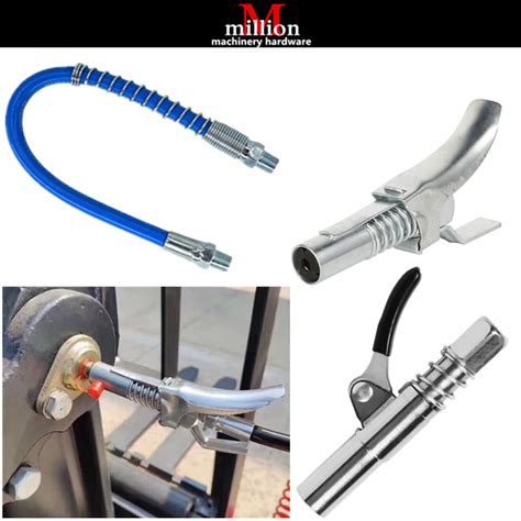 Single Handle 10000psi Grease Quick Self Locking Coupler Tool Leak