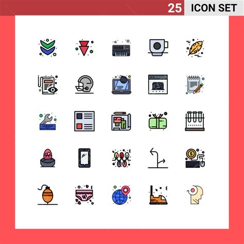 Colorful Editable Text Vector Design Images 25 Thematic Vector Filled