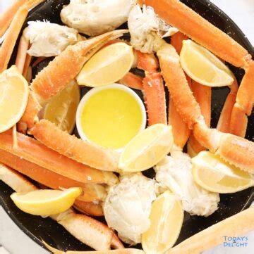 Steamed Snow Crab Legs Today S Delight