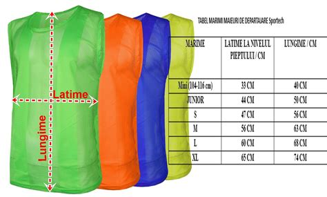 Maieu Departajare Sportech Galben