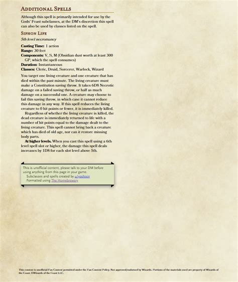 Subclasses Of The Gods Feast Cleric And Paladin Subclasses To