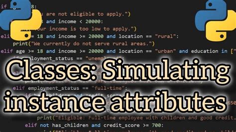 Mastering Classes And Instance Attributes In Python Object Oriented