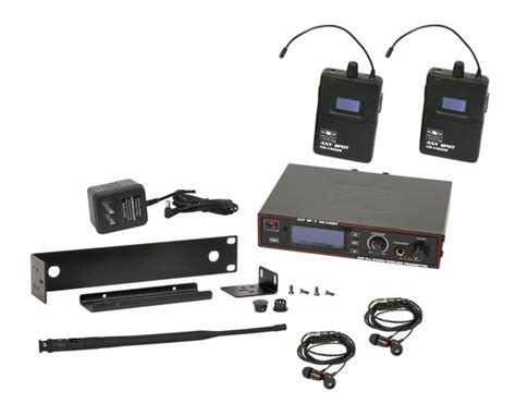 Galaxy Audio As 1400 2p Wireless In Ear Monitor System 2 Receivers 2