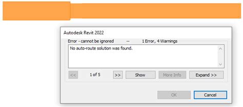 No Auto Route Solution Was Found When Placing A Transition Pipe