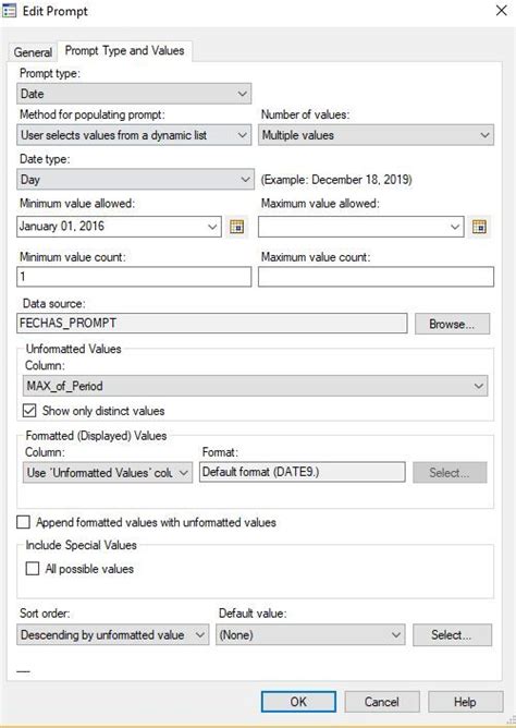 Solved Dynamic Prompt Sas Support Communities