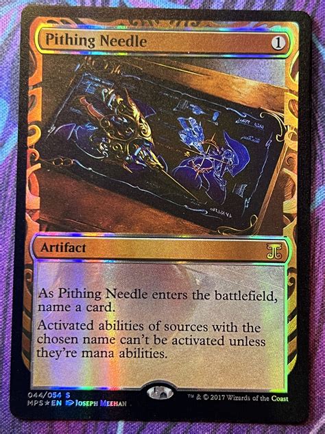 Pithing Needle Mps Foil Bootleg Mage