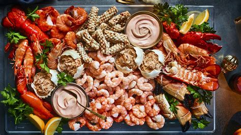 Collection Ultimate Luxury Shellfish Platter Serves 6 8 Christmas