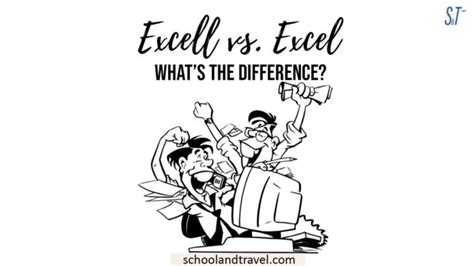 Excell Vs Excel What S The Major Difference