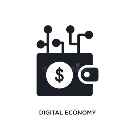 Digital Economy Isolated Icon Simple Element Illustration From General