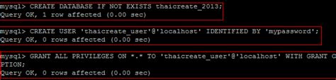 การติดตั้ง mysql บน linux ใช้งานร่วมกับ php กับ mysql บน linux server