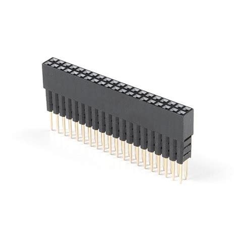 Jatkettu GPIO Female Header X Pin Mm Mm Opencircuit