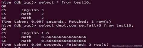 【大数据基础实践】 六 数据仓库hive的基本操作 熟悉hive的基本操作 csdn博客