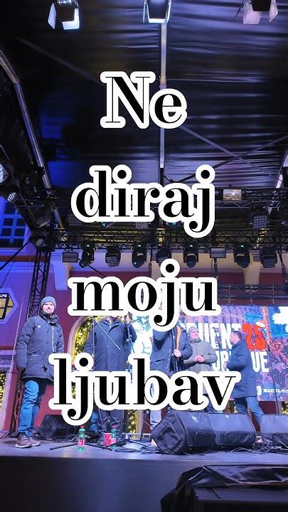 🌟 Ne Diraj Moju Ljubav🎄 Klapa Šufit Koncert ️ Advent U Splitu