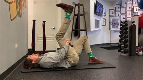 Supine Unilateral Sciatic Flossing Youtube