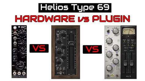 Helios Type 69 Equalizer Hardware Vs Plugins Youtube