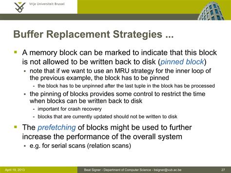 Storage Management Lecture 8 Introduction To Databases 1007156anr Pdf