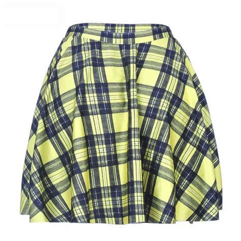 Buy 1017 Summer Women Plus Size Pleated Mini Skater