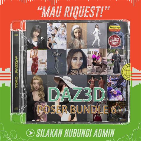 Jual Daz3d Poser Bundle 6 December 2021 3d Assets Shopee Indonesia