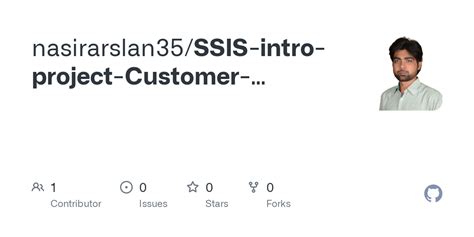 GitHub Nasirarslan35 SSIS Intro Project Customer U BISQL