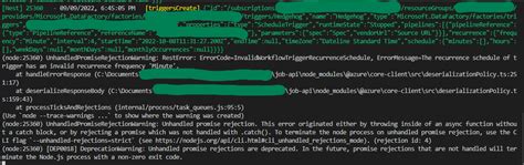 Cannot Start Trigger In Azure Data Factory Using Azurearm Datafactory