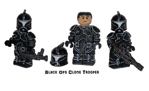 Black Ops Clone Trooper Custom Minifigure Custom Lego Minifigures