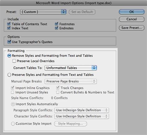 quick tip importing type using indesign cs5 envato tuts