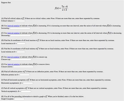 solved find all critical values of f if there are no