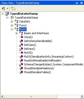 ADO NET Adding Typed DataSets In VB NET