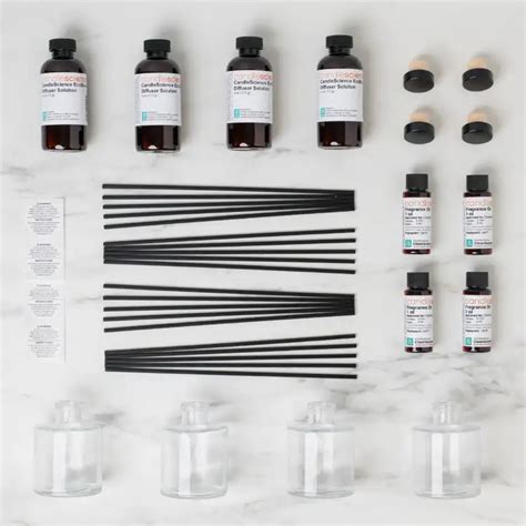 Signature Reed Diffuser Kit Creates 4 Complete Reed Diffusers Candlescience Signature Reed Diffuser Kit Creates 4 Complete Reed Diffusers Candlescience