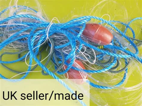 Gill Net Survival Net Multi Species Catch Net 16ft Long 4 Mesh 4 5ft
