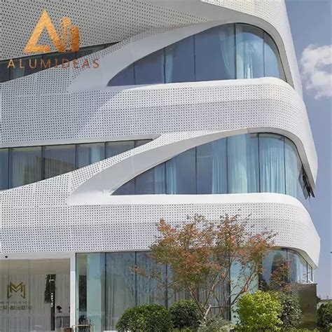 Aluminium Perforated Building Cladding Alumideas