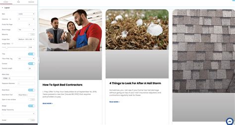 Space Between Picture And Titles On Posts Element Relementor